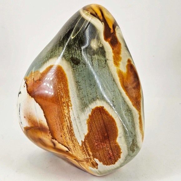 Marian Pyrcak | Accents | Large Polished Polychrome Jasper Stone ...
